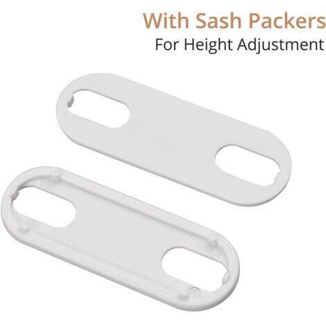 4 Pack Security Door Locks Zinc Alloy Durable Latches Blocks Handle ...