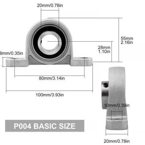 Piece Pillow Block Bearing, Ball Bearing, Ball Bearing, Zinc Alloy ...