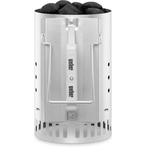 Weber Cheminée d'allumage, Rapidfire Starter - Grand (32cm de hauteur ...