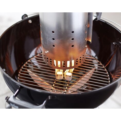 Weber Cheminée d'allumage, Rapidfire Starter - Grand (32cm de hauteur ...