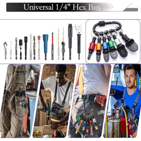 13 PCS Swaging Tool HVAC Repair Set with Bit Holder, Air Conditioner ...