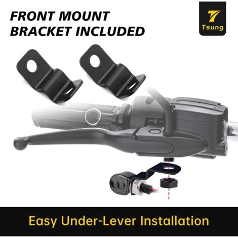 Mini motocyclette Signaux de virage Lumière LED Micro Blinkers pour ...