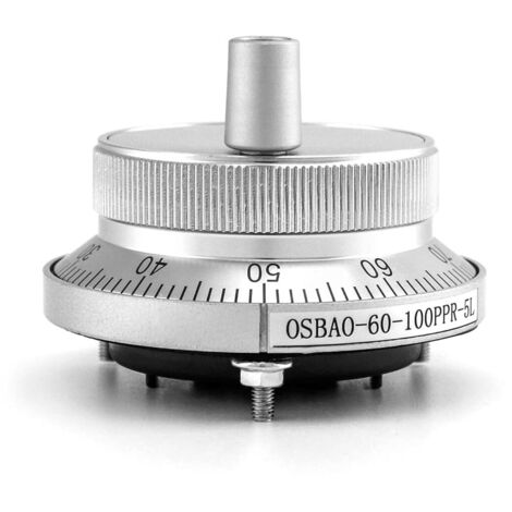 Encodeur à roue codeuse 5V 60MM, Encodeur d'impulsions CNC Manuel, pour ...