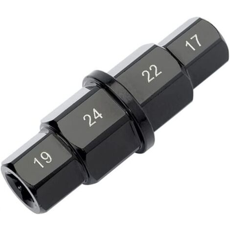 Outils d'essieu Hexagonal de Moto,17mm 19mm 22mm 24mm Outil Axe pour ...