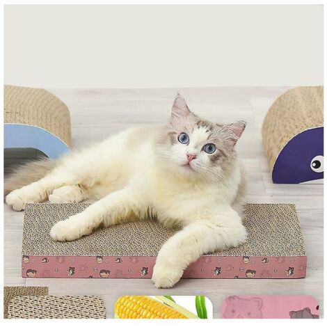 JOORRTCarton chat griffoir canapé lit chat griffe griffe griffe bien ...