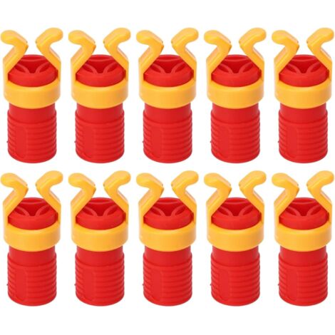 10 pièces Porte-vis - Pince ABS Universel Anti-age Manchon de Fixation ...