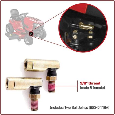 Pvczool Lot de 2 Embouts de Biellette pour Cub Cadet 723-0448 1120917 ...