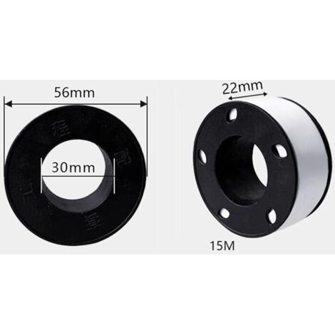 Lot de 4 ruban d’étanchéité PTFE pour filetage – 10 m x 19 mm x 0,15 mm ...