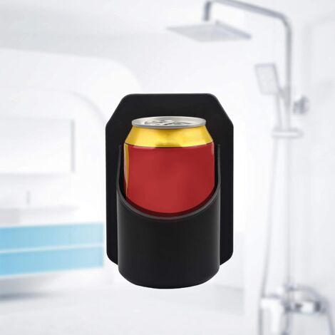 Porte-Bouteille Douche Noir Portable - Support pour Gel Douche et ...