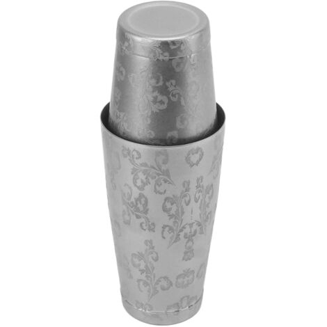 En acier inoxydable shaker à cocktail, bar, design élégant, facile à ...