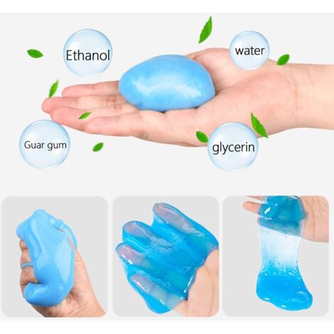 Clavier de Nettoyage de Voiture gel nettoyant Universel Staubreiniger ...