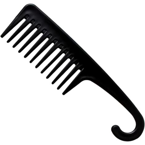 Peigne à Dents Larges, Peigne de Douche, Peigne Coiffant, Avec Manche à ...