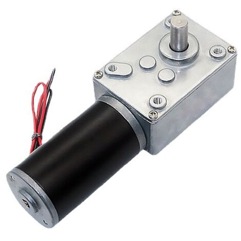 Moteur de réduction à courant continu à vis sans fin de turbine 12v270 ...