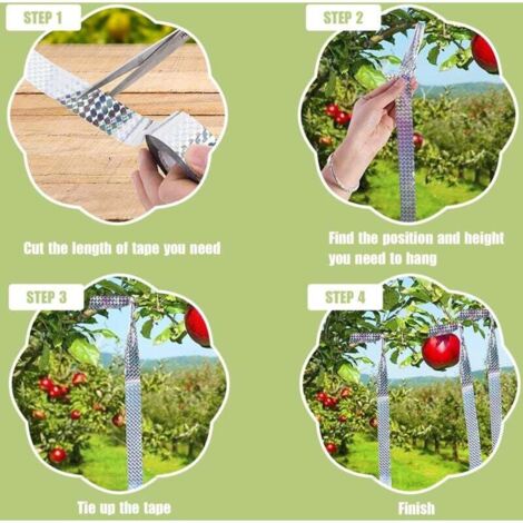 Bande Répulsive Anti Oiseaux Bande Holographique pour Oiseaux Anti ...