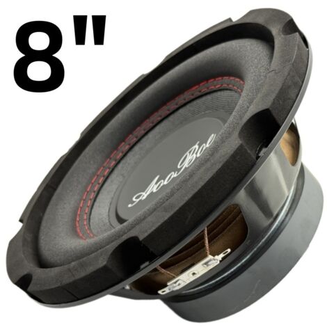 Haut-parleur de basse de 8 pouces, puissance élevée, caisson de grave ...
