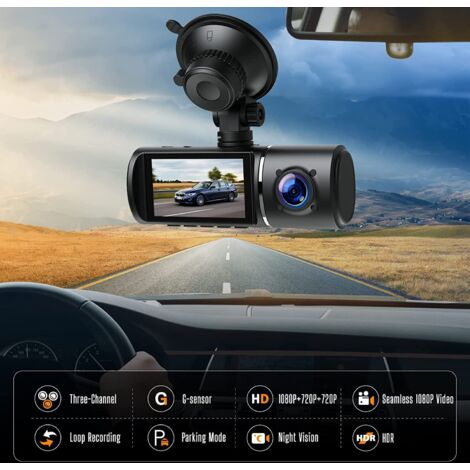 Caméra de bord haute définition avec vision nocturne par étoiles ...
