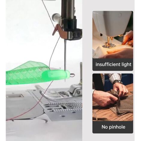 Enfile-aiguille pour machine à coudre à bouche de poisson, mise à ...