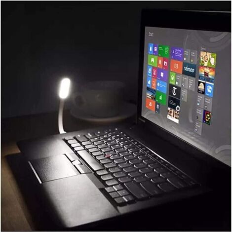8-Pièce Lampe LED USB, Mini Lumière USB Flexible, Lampe Clavier pour ...