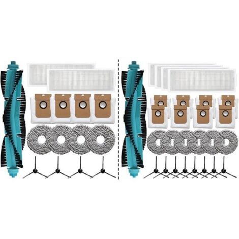 Lot de 27 pièces de rechange pour aspirateur robot Cecotec Conga 13090 ...