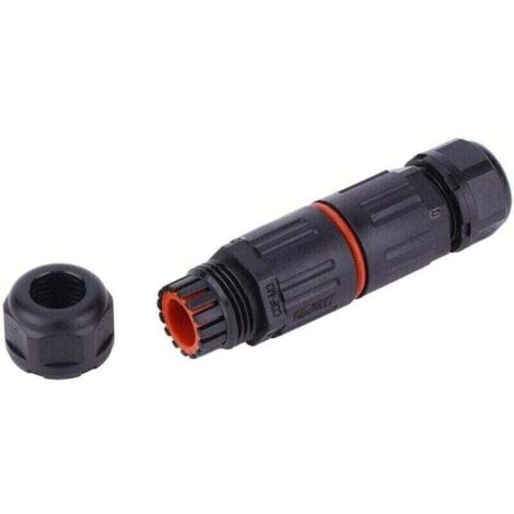 10 PCS IP68 Etanche Connecteur de Câble Electrique, Femelle 3 Broches ...