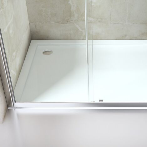 Mai & Mai Box Doccia 75x100cm, Box Doccia a Soffietto per Nicchie con ...