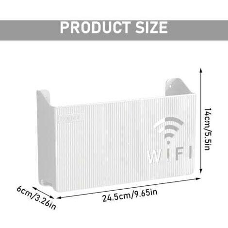 router storage box, wifi router storage box, sturdy shelf, wall mounted ...
