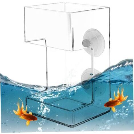 Distributeur de Nourriture pour Poissons d'aquarium en Plastique avec ...