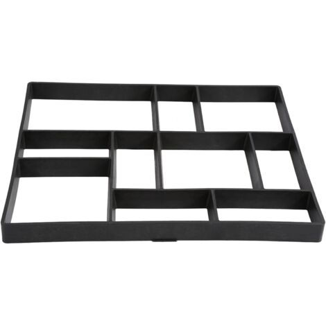 GOTOTOP Moule a Pavé Beton Jardin, Moule Pierre Asymétrique en ...