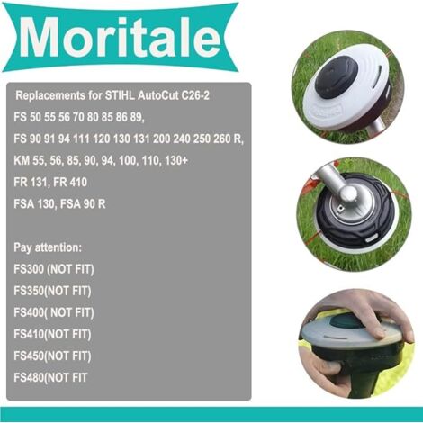 Tête Débroussailleuse Pour STIHL AutoCut C26-2 FS50 FS55 FS70 FS80 FS85 ...
