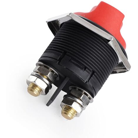 Interrupteur de Batterie Interrupteur Isolateur de Batterie 12-24V 200A ...