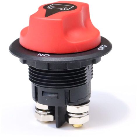 Interrupteur de Batterie Interrupteur Isolateur de Batterie 12-24V 200A ...