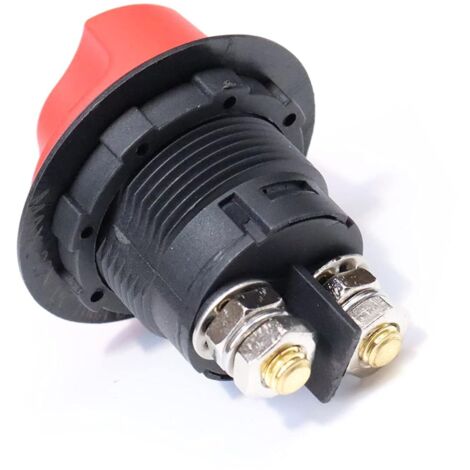 Interrupteur de Batterie Interrupteur Isolateur de Batterie 12-24V 200A ...