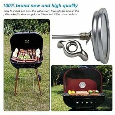 Thermomètre de four en acier inoxydable Max 500C/1000F pour four, four ...