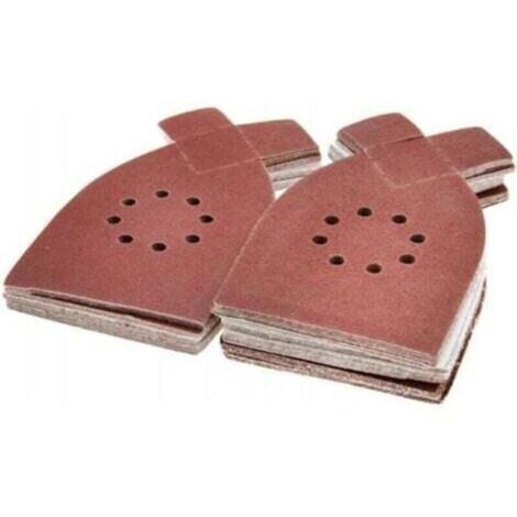 Lot de 50 feuilles de papier abrasif pour ponceuse Black & Decker ...