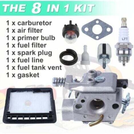 Kit Carburateur pour ECHO CS3000 CS3400 CS3450 CS300 Tronçonneuse ...
