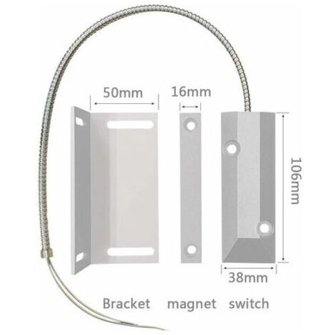 Contacts magnétiques d'alarme pour capteur d'interrupteur de porte de ...
