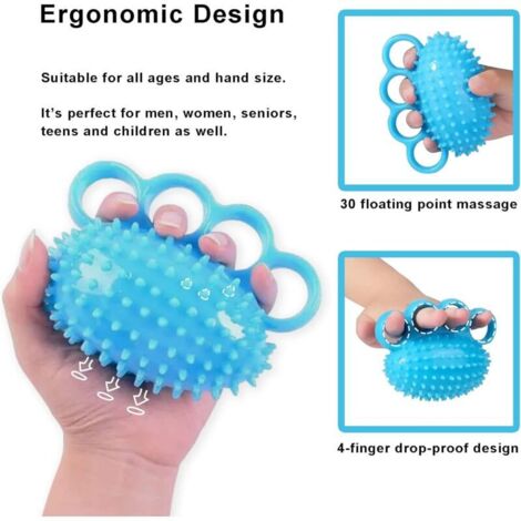 Balle de Préhension Pour les Doigts, Renforcement de la Main, Balle D ...