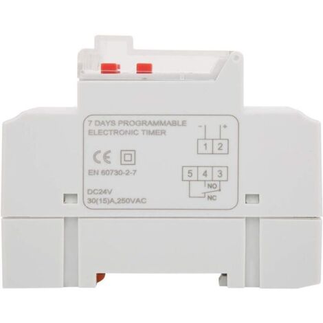 DC 24V 30A Hebdomadaire 12/24hrs Minuterie Interrupteur LCD On Off ...