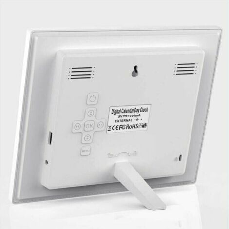 Horloge calendrier numérique One Piece 7 pouces avec date et heure ...