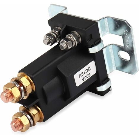 Relay 500 AMP DC 12V 4 broches High Current Starter SPST Car Auto Start ...