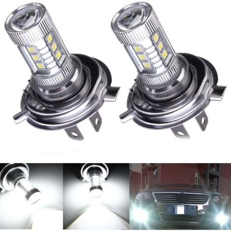 2pcs H4 80W Automotive LED Replacement Ampoule LED Ampoule Light Kit ...