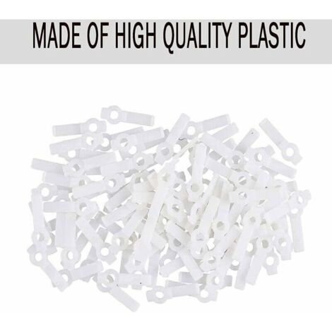 100 Pièces Clip De Fixation Pour Bande Led10Mm, Clips De Fixation Ruban ...