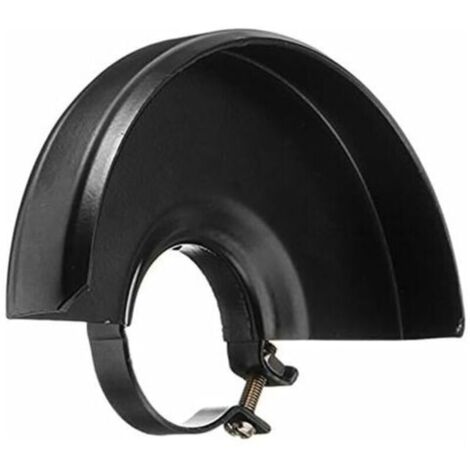 Protection de roue en métal noir pour meuleuse d'angle 125 mm