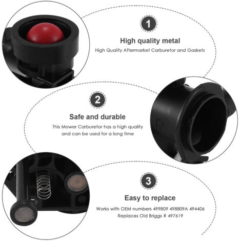 Kit de Carburateur pour Sprint Moteur Classique 498809 M1R99463