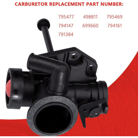 Kit de carburateur pour tondeuse à gazon Briggs & Stratton avec filtre ...