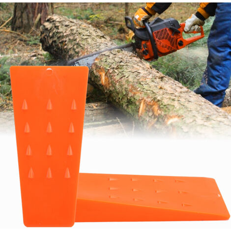 Coins d'abattage d'arbres, utilisation à long terme Coins de coupe d ...