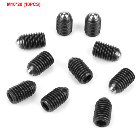 Lot de 10 Vis M10 - Filetage Complet - pour Fixations Robustes