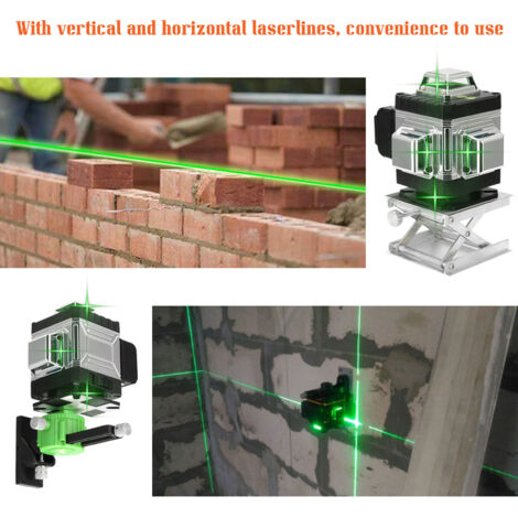 Niveau Laser Multifonction 16 Lignes - Auto-nivelant, Lignes ...