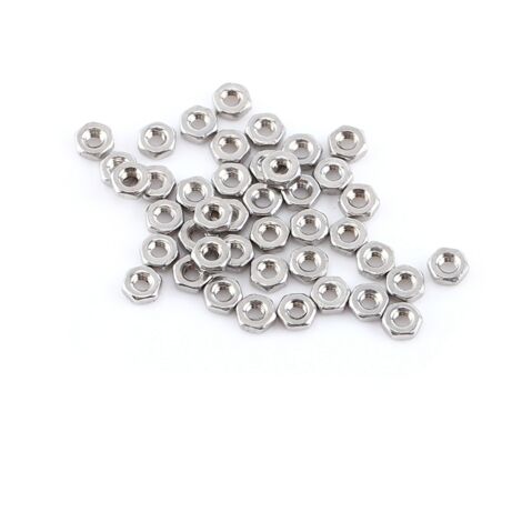 Assortiment de 250 vis à six pans creux M2 avec écrous hexagonaux en ...