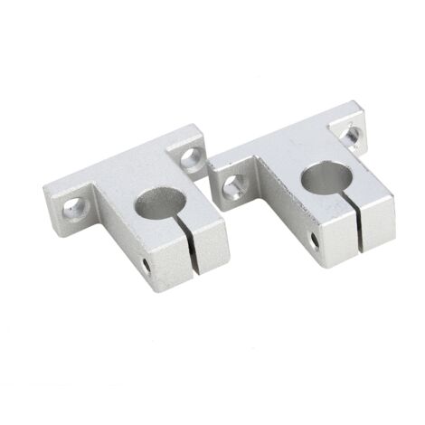 2 supports de rail linéaire SK12 pour axe optique vertical